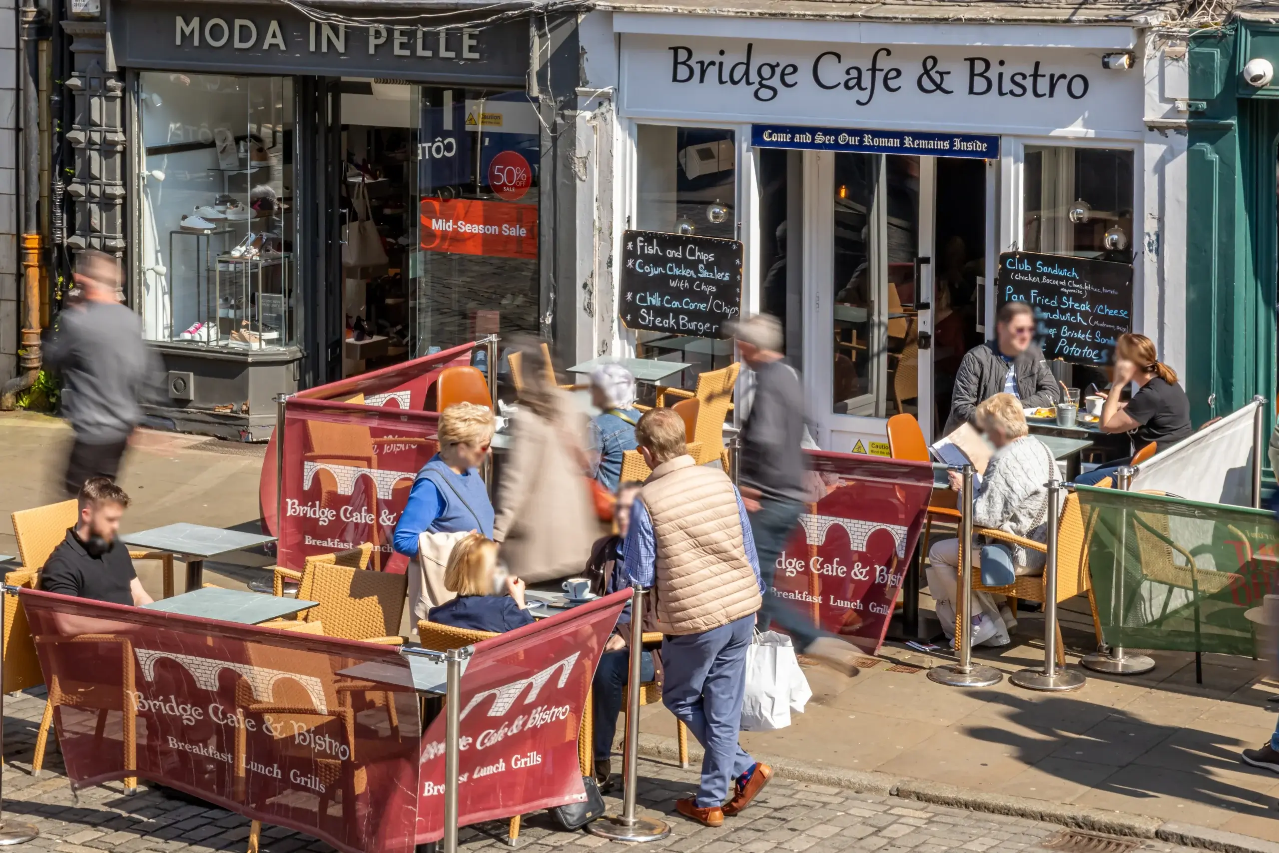 Bridge Cafe and Bistro in Chester City Centre - Chester BID