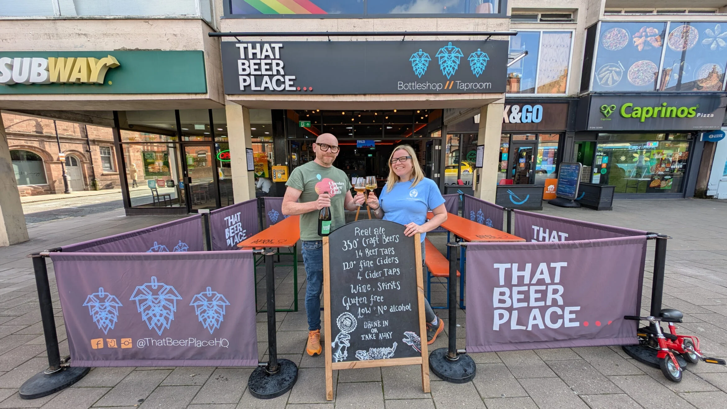 That Beer Place Named Cider & Perry Pub of the Year - Chester BID