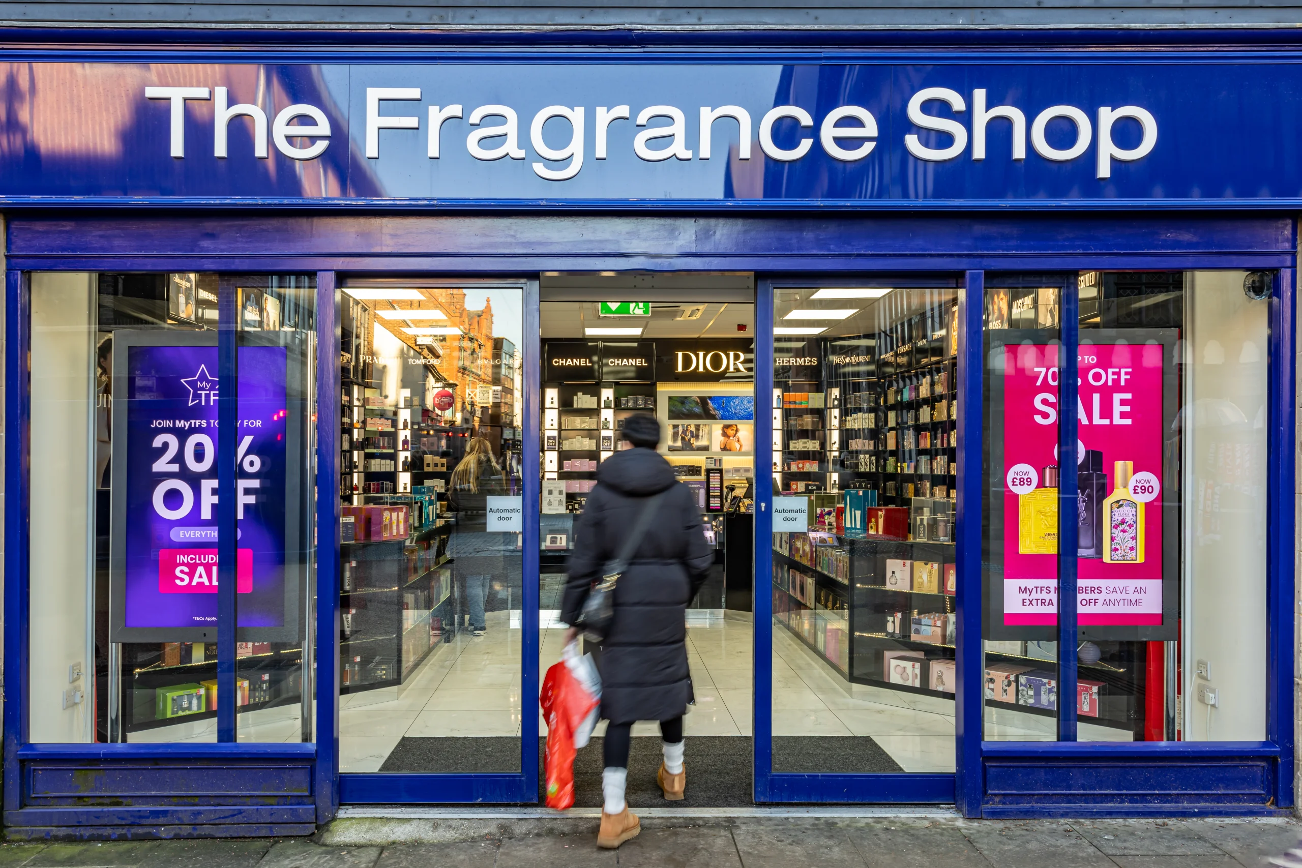 The Fragrance Shop in Chester city centre - Chester BID