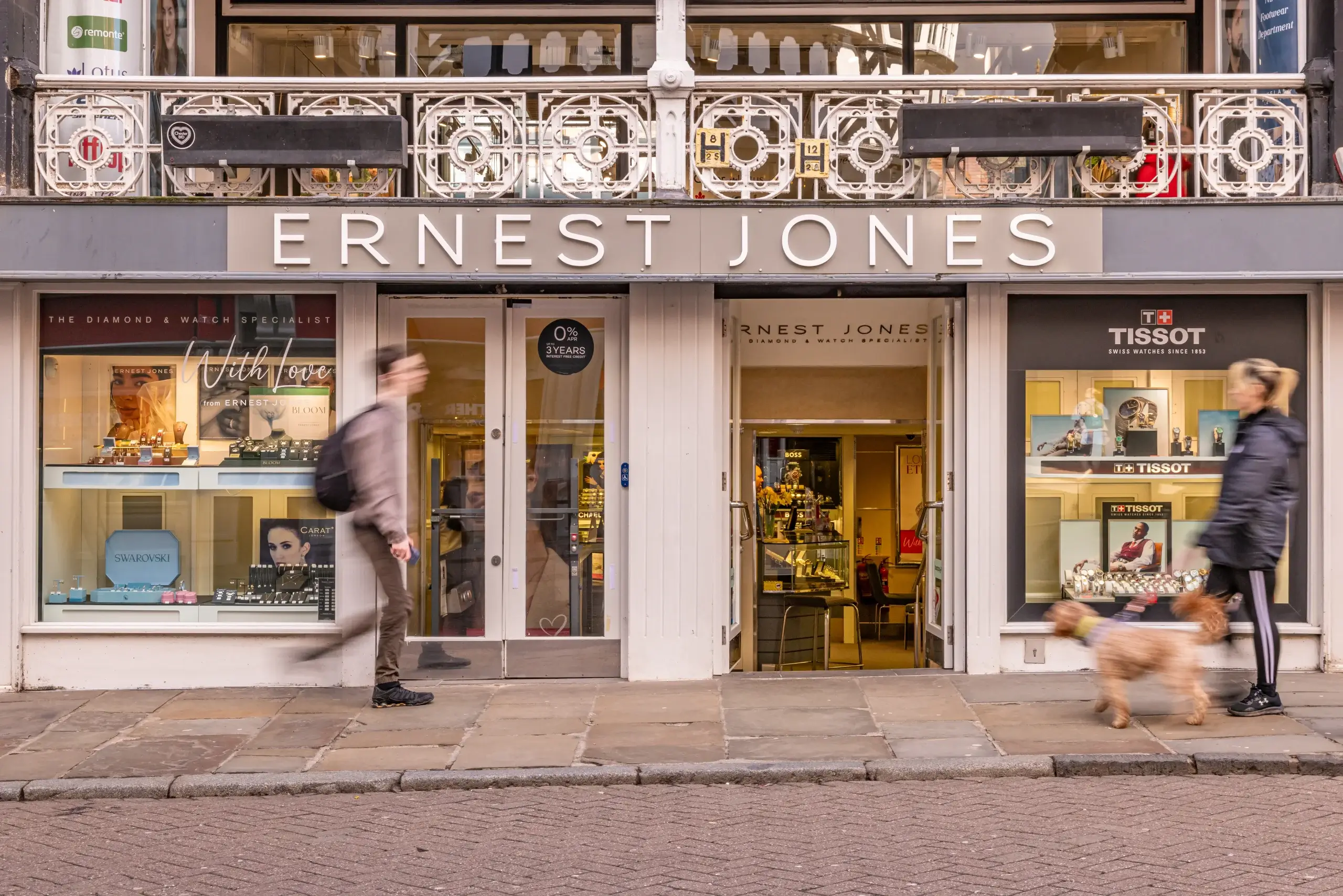 Ernest Jones in Chester city centre - Chester BID