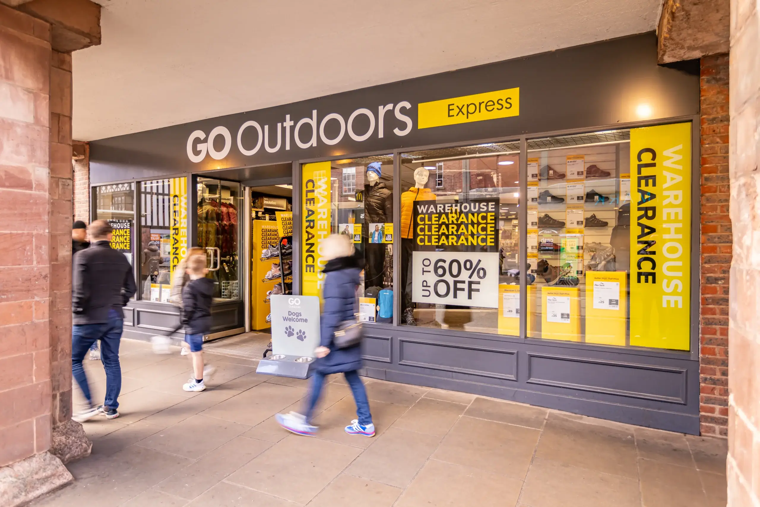 Go Outdoors Express in Chester City Centre - Chester BID