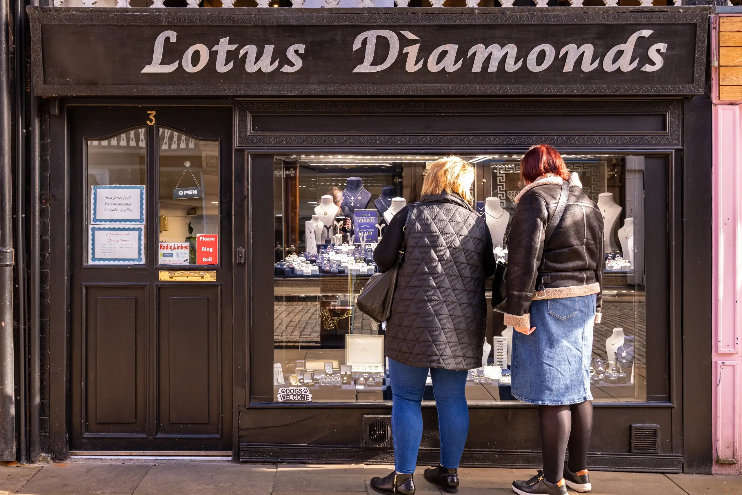 Lotus Diamond in Chester city centre - Chester BID
