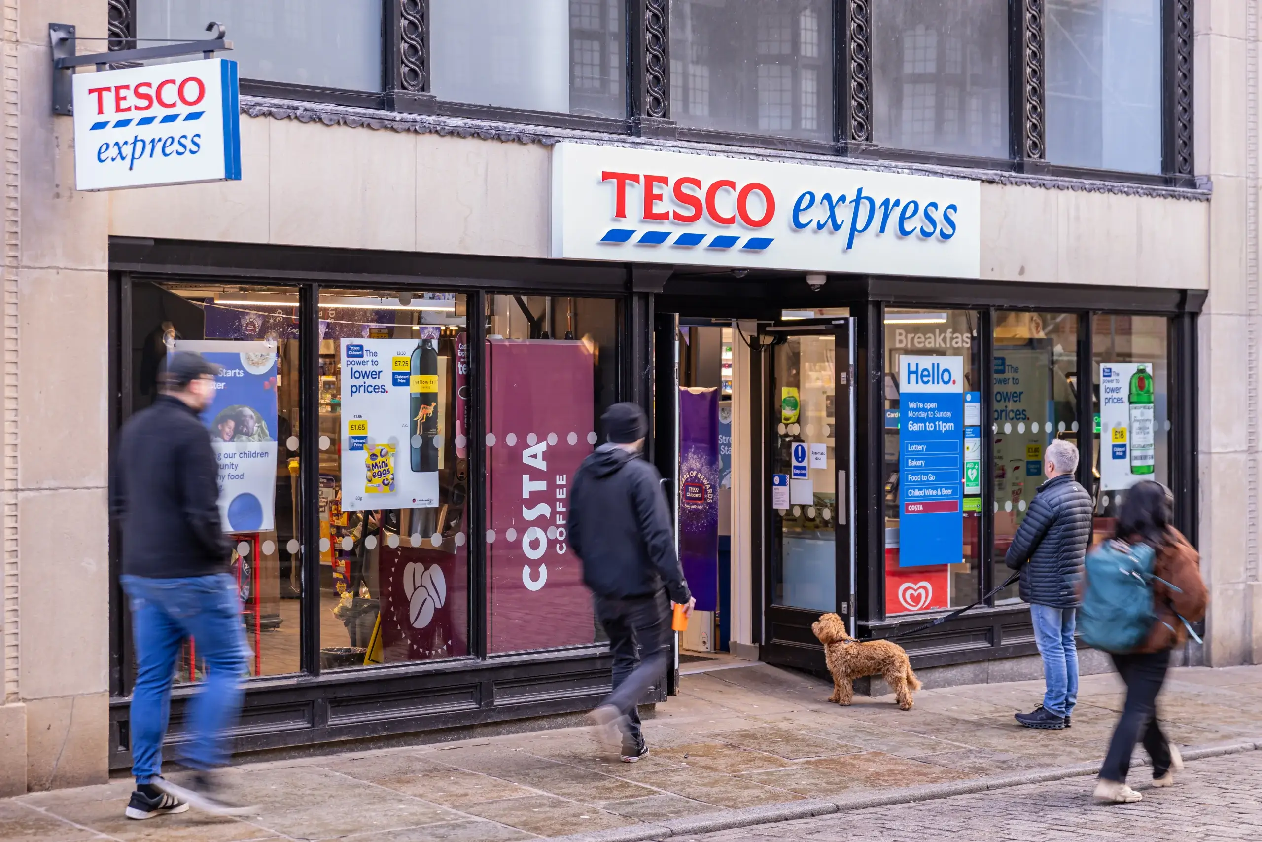 Tesco Express on Northgate street in Chester - Chester BID