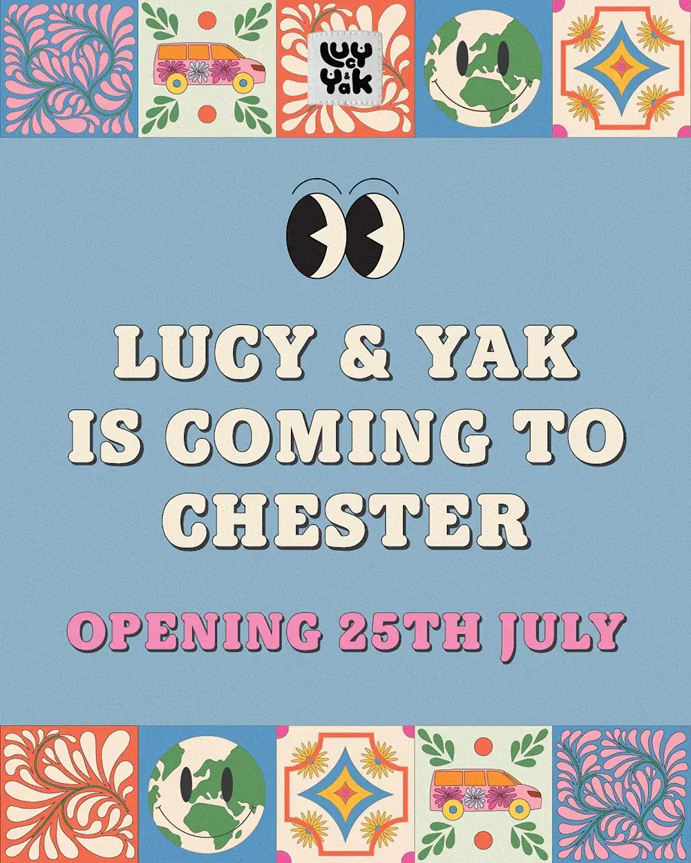 Lucy & Yak Chester Opening Day! - Chester BID